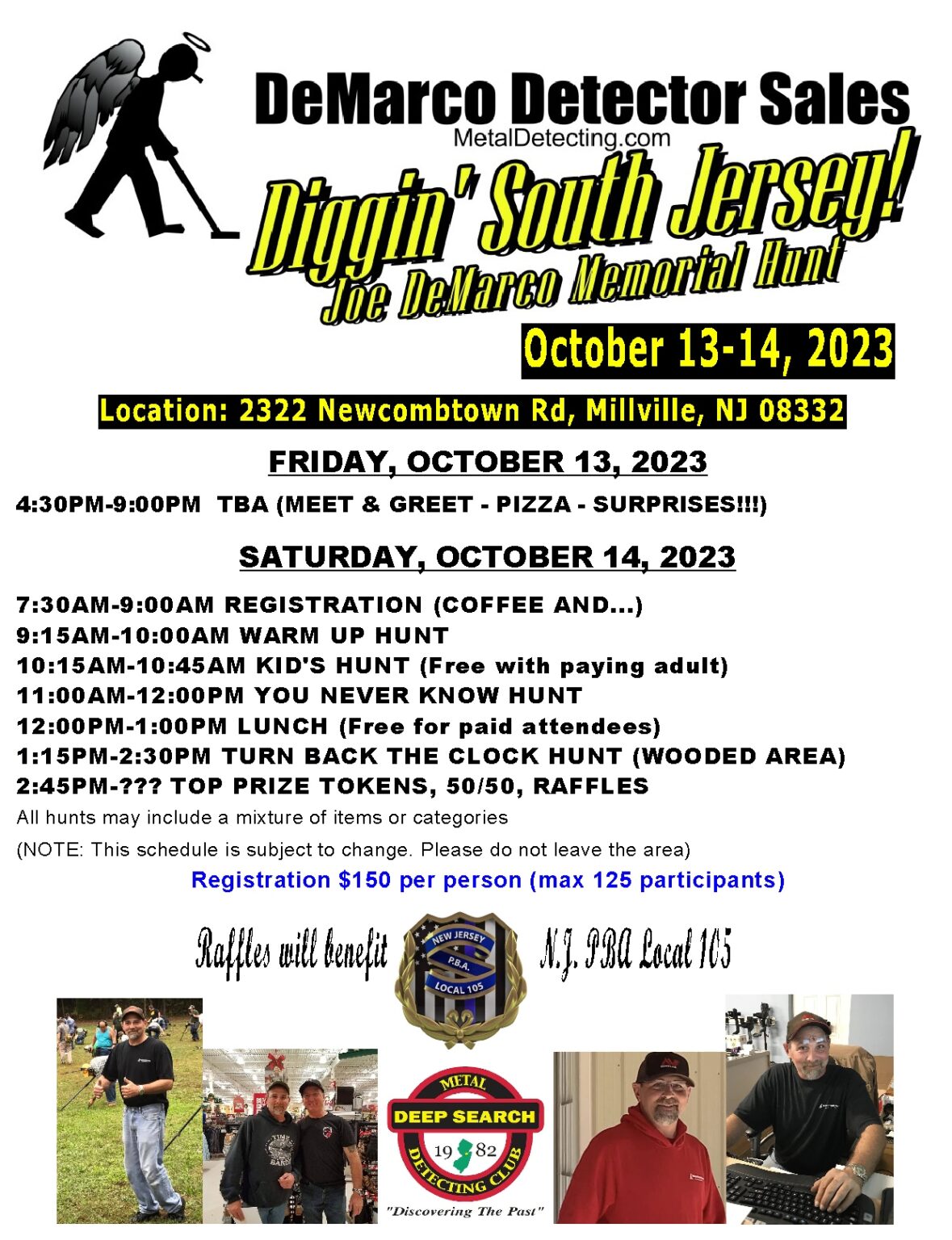 Joe DeMarco Memorial Hunt – Deep Search MDC